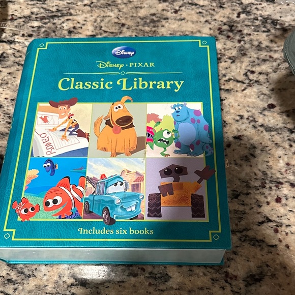 Pixar | Other | Disney Pixar Classic Library Book Set Blue | Poshmark